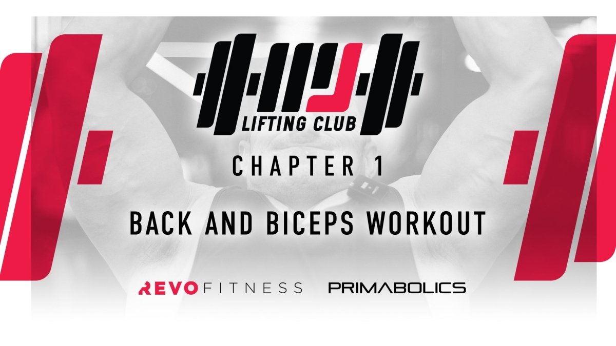 Lifting Club Chapter 1: Back & Biceps Workout – MJ Fitness