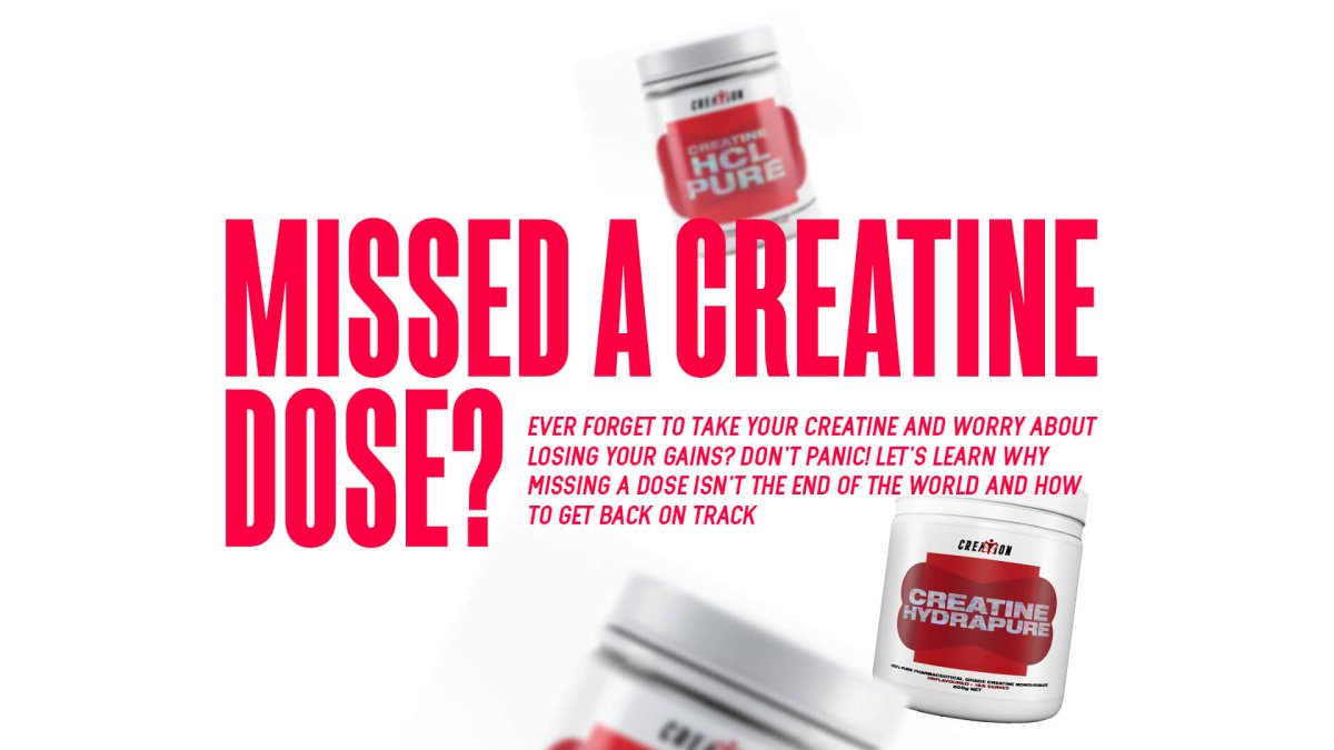 Missed a Creatine Dose? Here’s What to Do – MJ Fitness